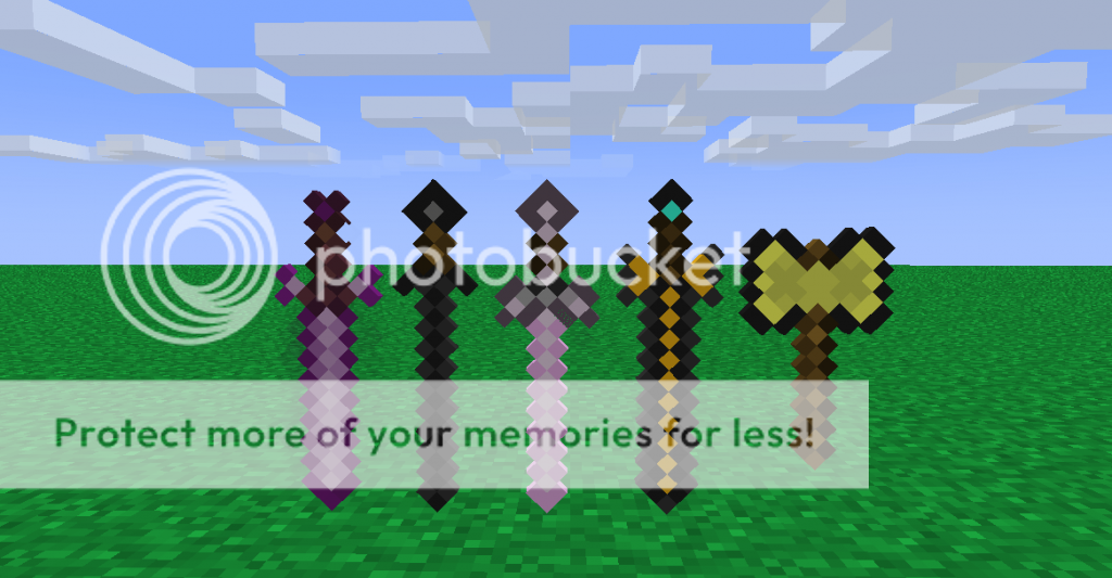 Random swords... - Wallpapers and art - Mine-imator forums