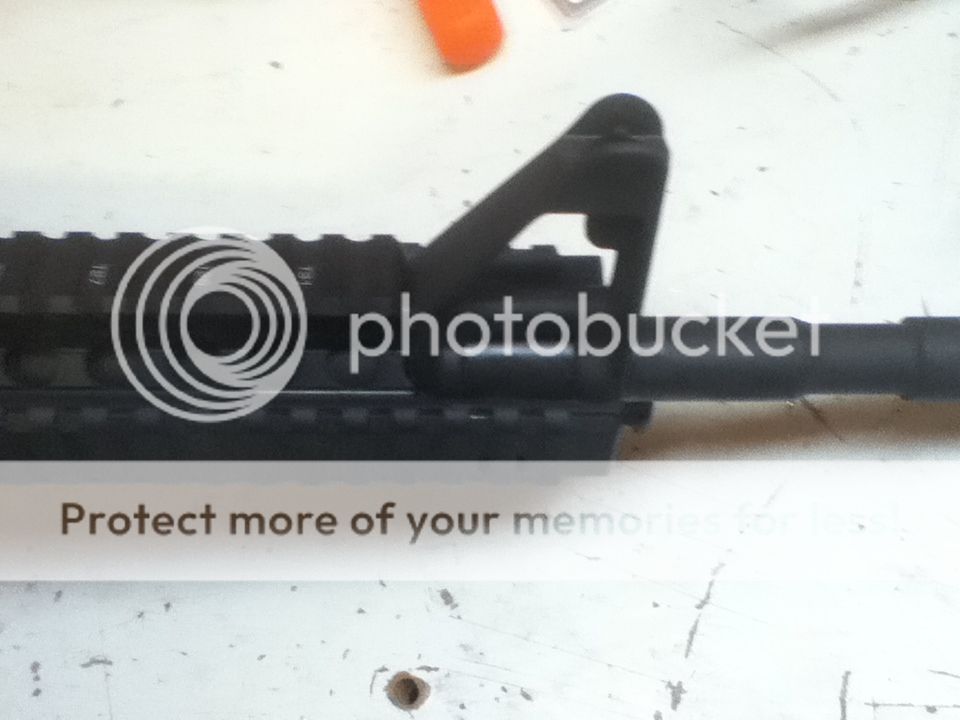 One bent DD Omega 9" and a dremel. > Rifles, Uppers, Lowers, Barrels ...